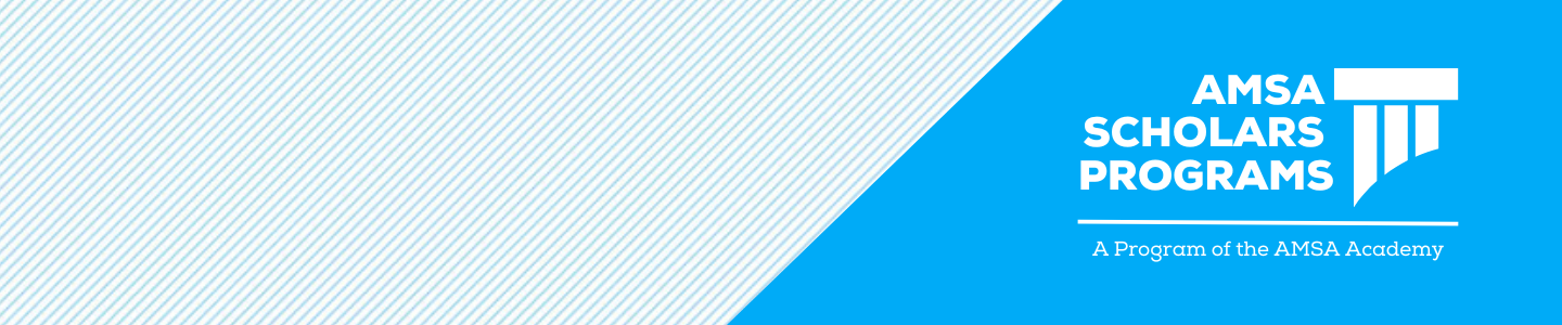 AMSA Scholars Program Web banner 2023-24 (1440 × 300 px) - AMSA